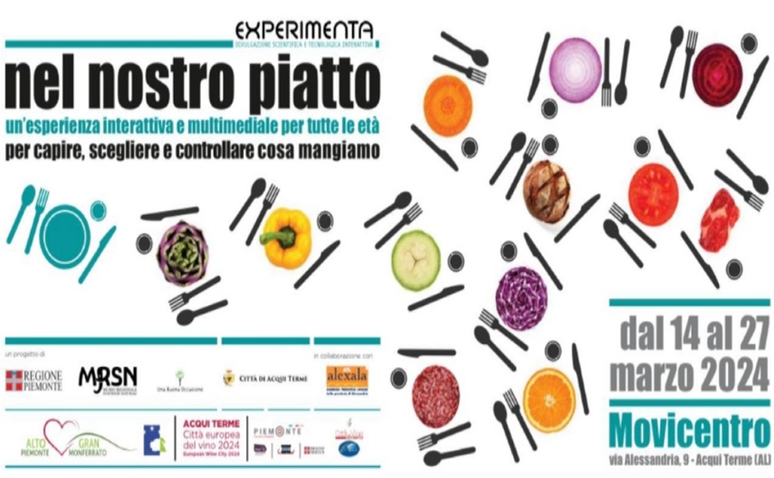 “Nel nostro piatto”: al Movicentro mostra sul cibo sostenibile - AcquiNews “Nel nostro piatto”: al Movicentro mostra sul cibo sostenibile - AcquiNews